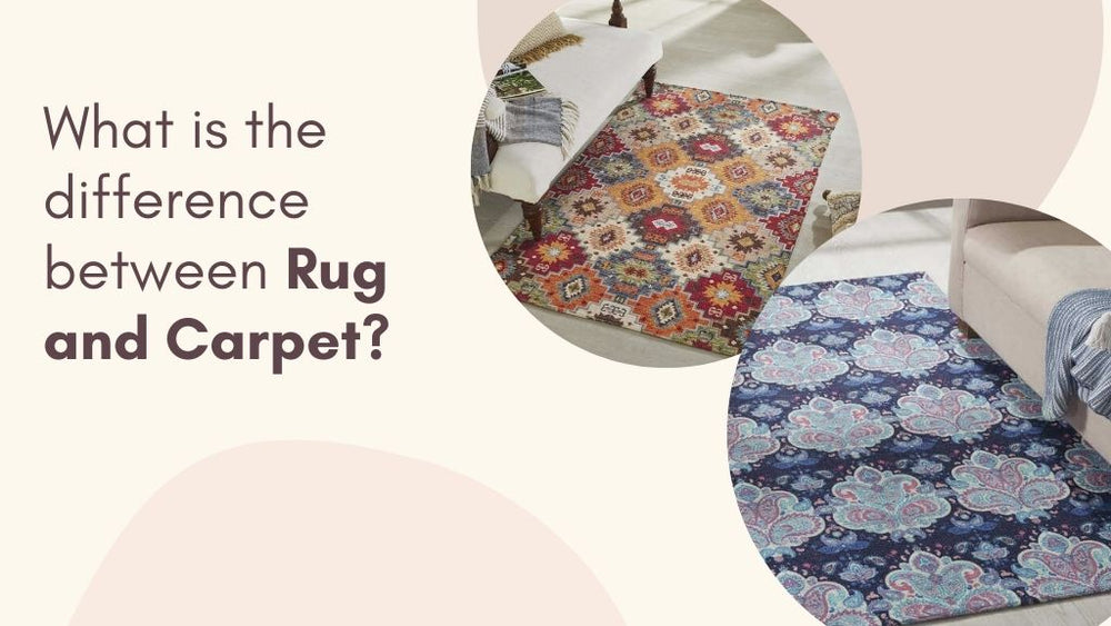 What is the difference between Rug and Carpet