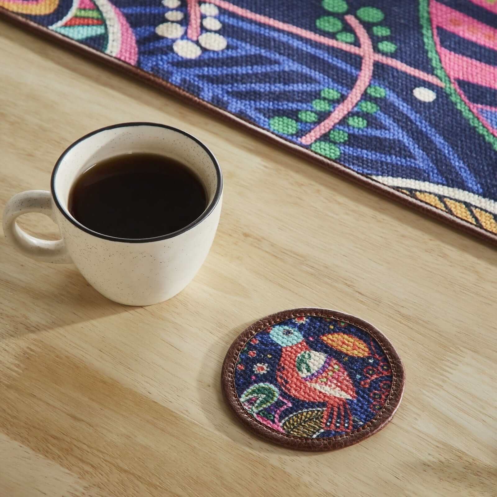 Shop Now | Sei of 4 Printed Coasters | 4.5 IN | PC-111
